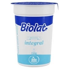 Iogurte Integral Natural Biolat 150g