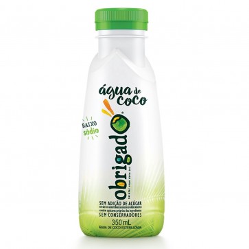 Água de Coco Integral Obrigado 350ml