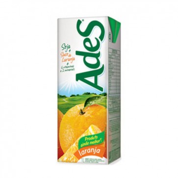 Suco de Soja Ades Laranja 1 litro
