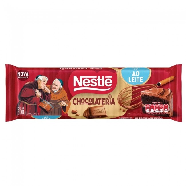 Chocolate Nestlé cobertura ao leite 500g