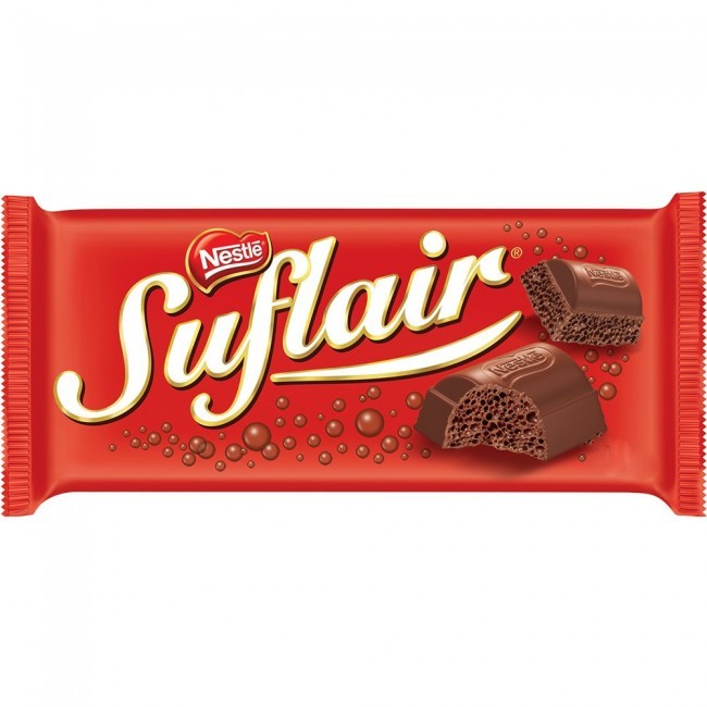 Barra de Chocolate ao Leite Suflair Nestlé 80g